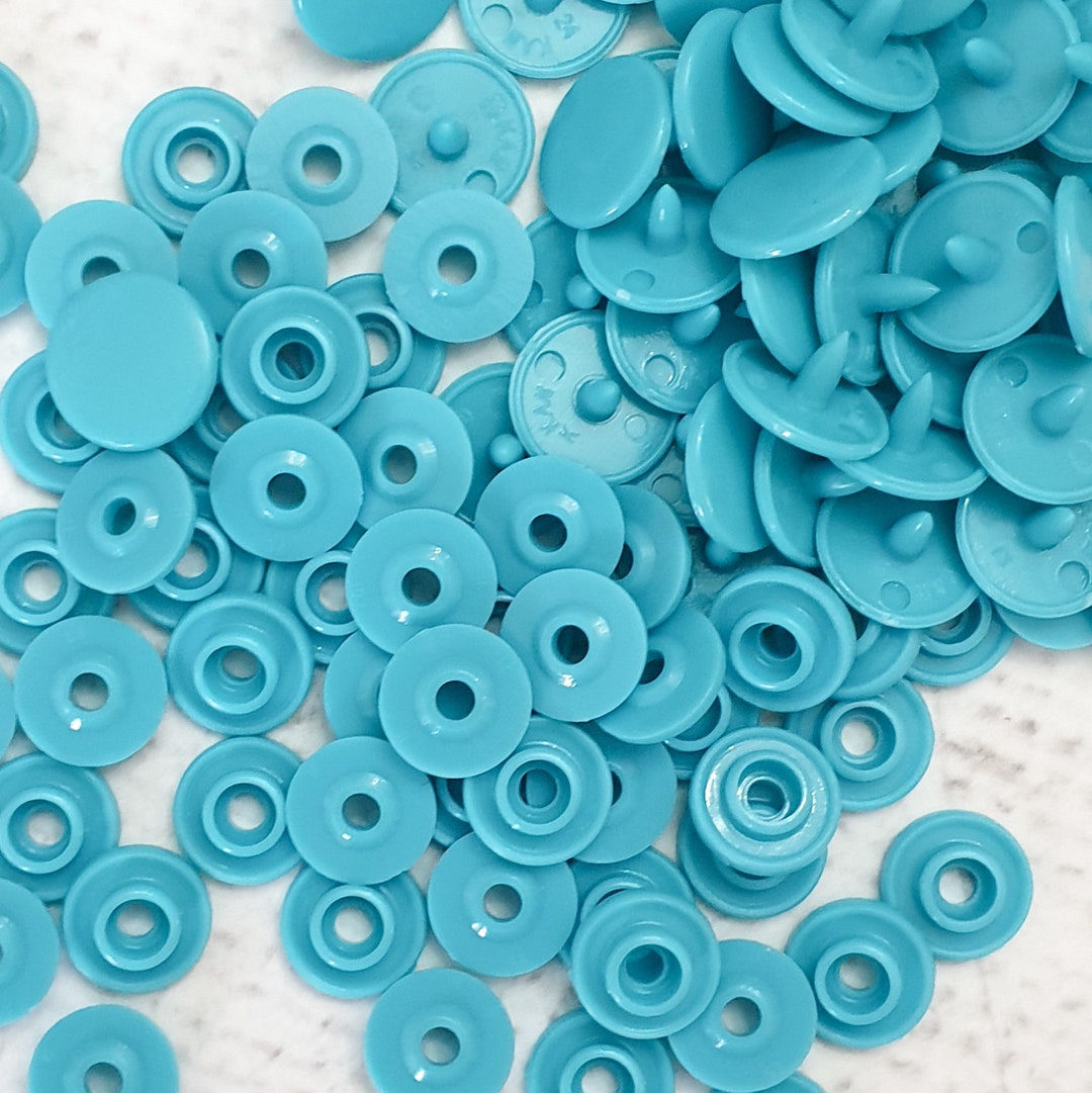 GENUINE KAM Snap Peacock Blue Gloss KAM Snaps - Size 16 / T3 / 10.7mm ...