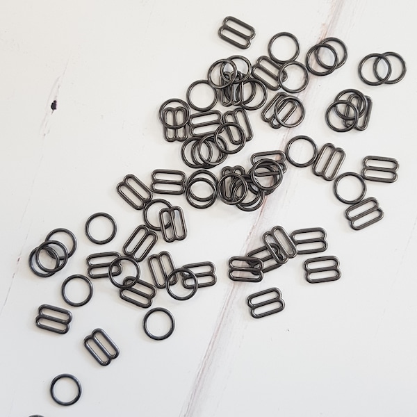 Metal Sliders and Hooks for Bra - Etsy