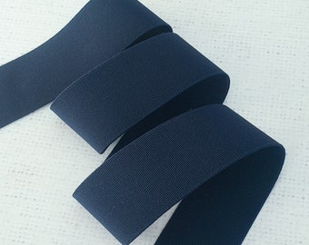 Navy Blue Elastic | Etsy