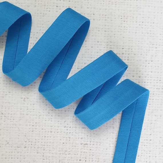 20mm / 3/4 inches BLUE Jersey Knit Binding Tape 100% | Etsy