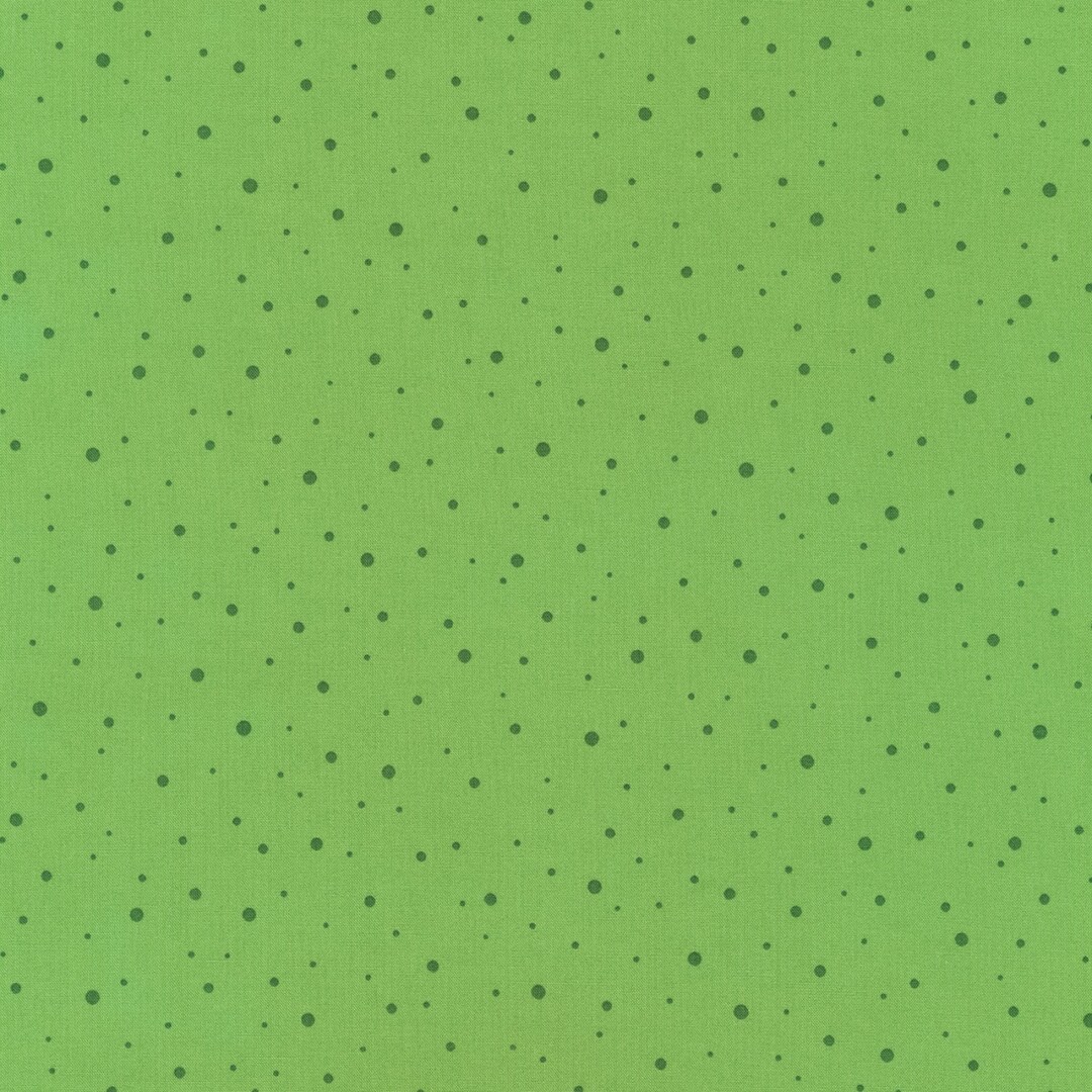 Green Dots - Paintbox Basic - Elizabeth Hartman - Robert Kaufman, Stars ...