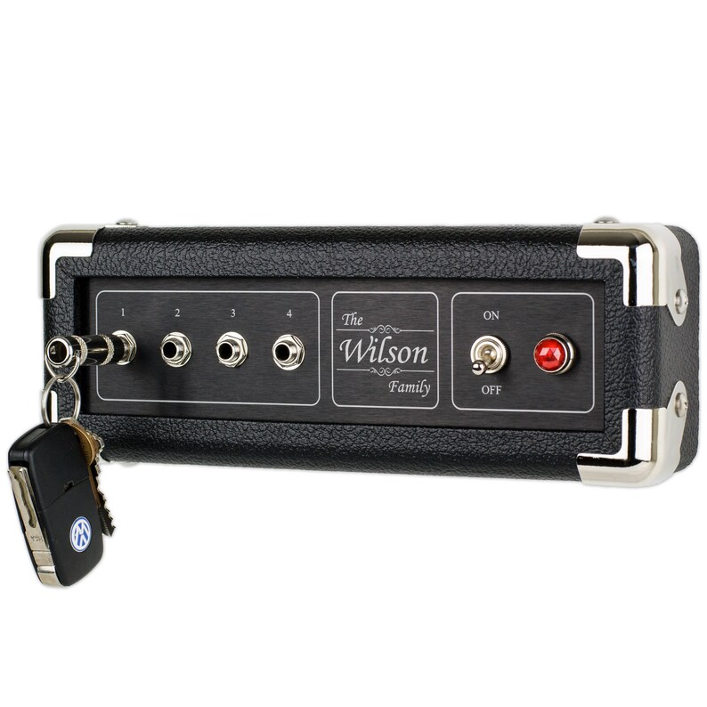 Personalized Key Holder, Guitar Amp Key Holder, Gift for Guitarists ...
