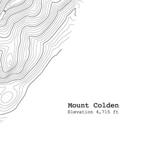 Mount Colden New York Topographic Map Art Print - Etsy