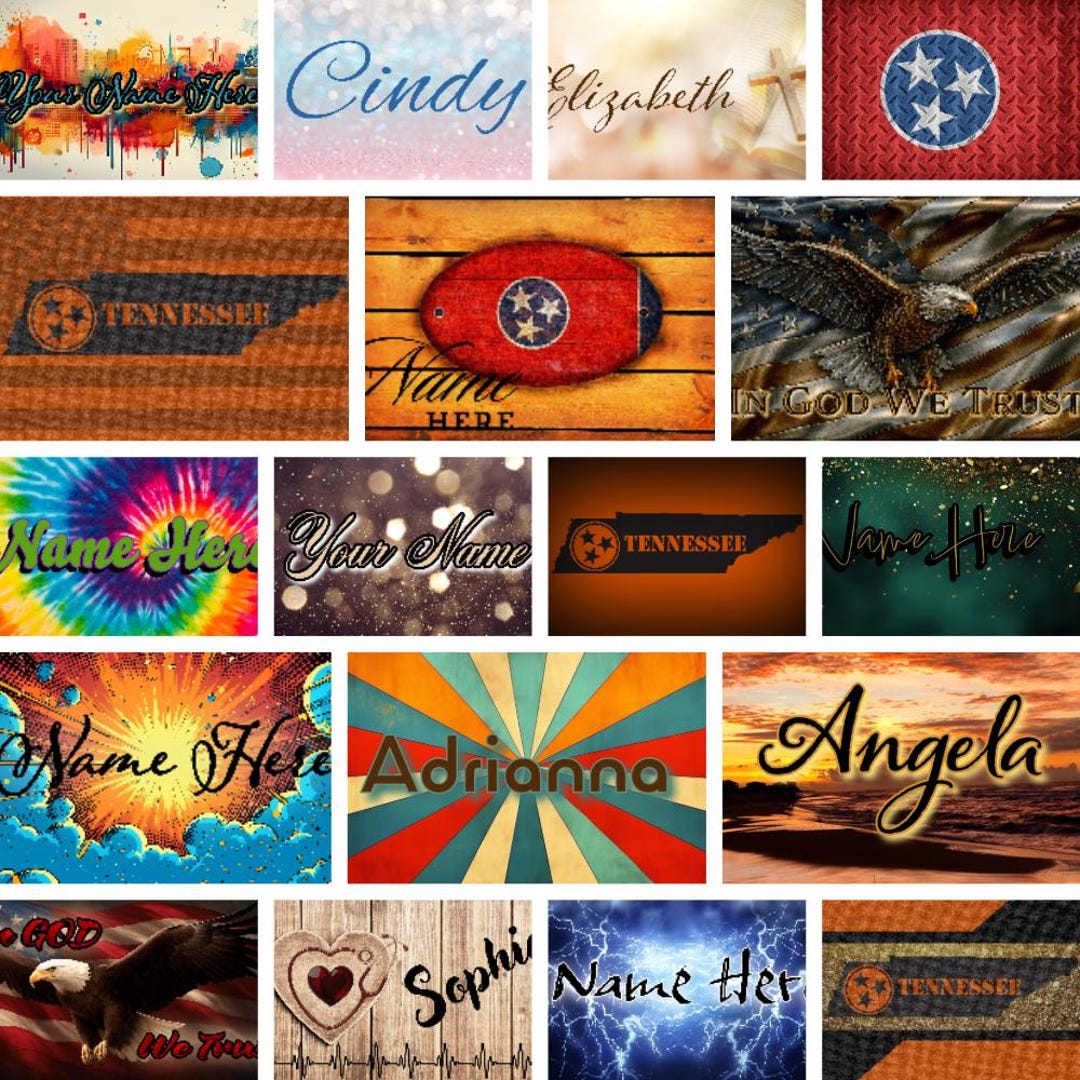 Personalized Custom Vanity License Plate - Aluminum Front Tag 12x6 ...