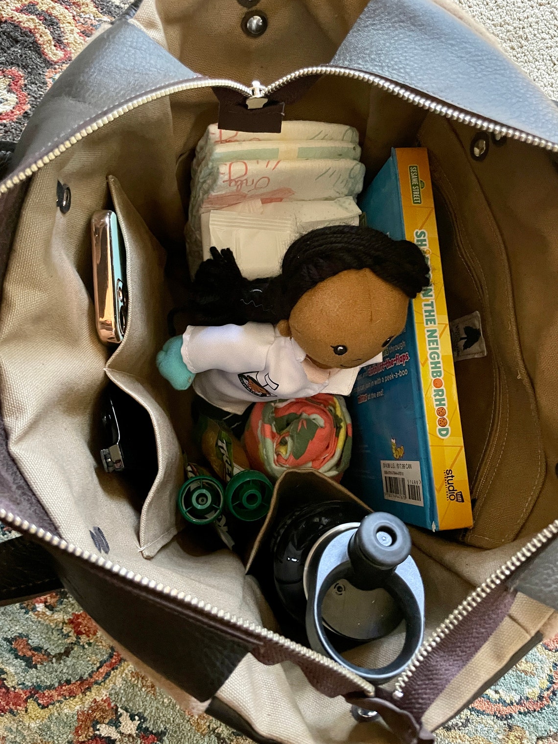Gender Neutral Backpack Diaper Bag Satchel Weekender in - Etsy