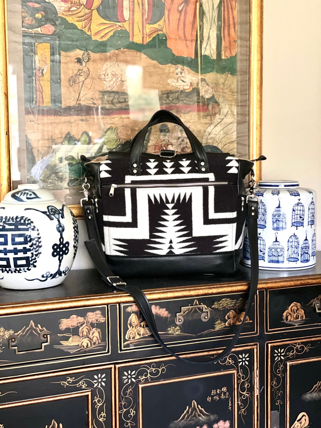 Gender Neutral Backpack Diaper Bag Satchel Weekender in - Etsy