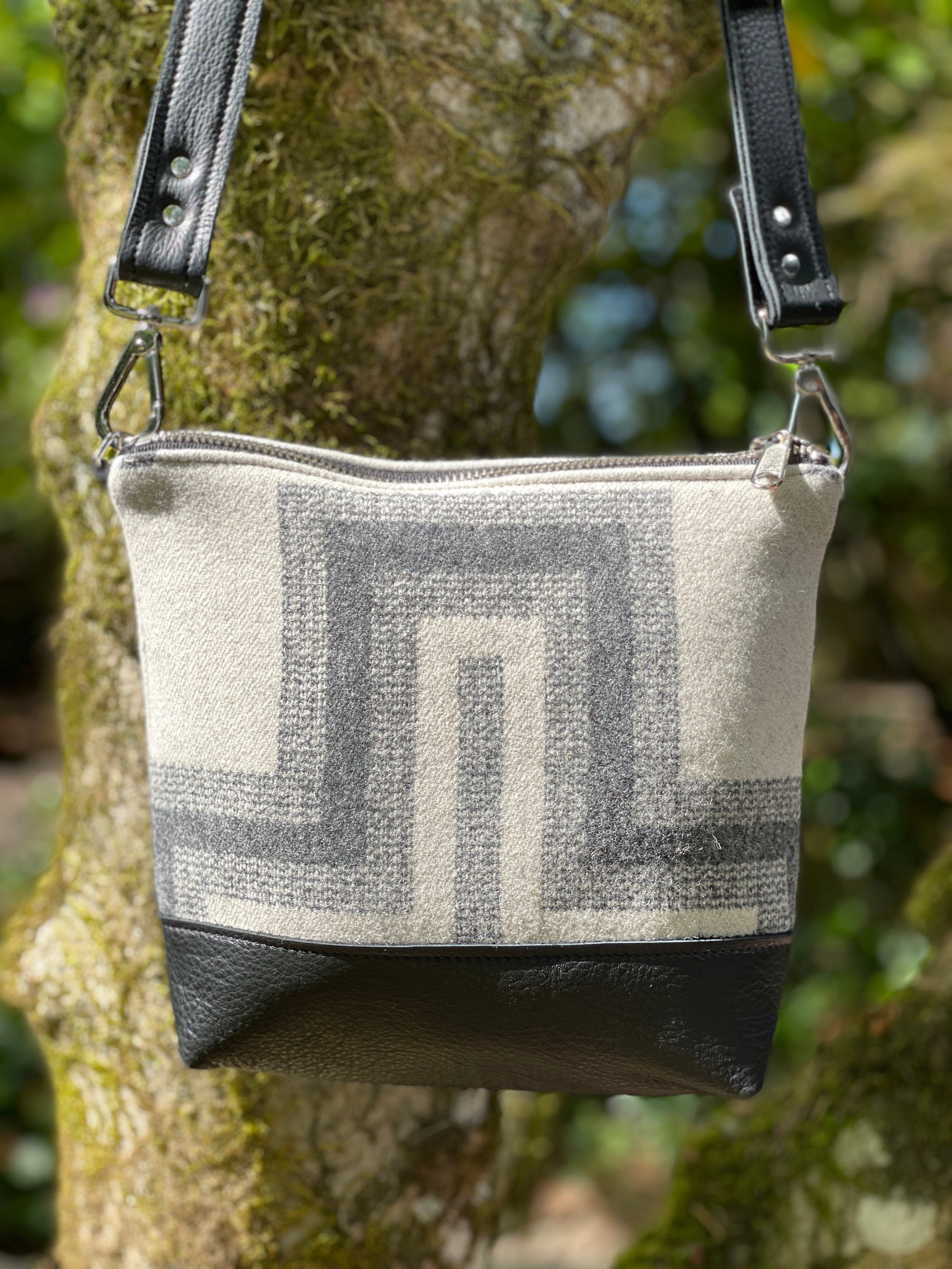 Mini Cross Body Bag in Pendleton Wool San Miguel-tribal Women's ...
