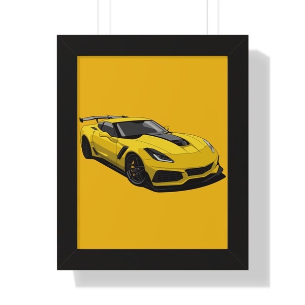 Corvette Zr1 Poster - Etsy