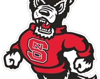 Nc state vinyl decal | Etsy