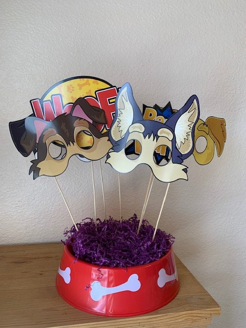 Complete Dog Birthday Party Kit (one Stop Shop for 8) - Etsy