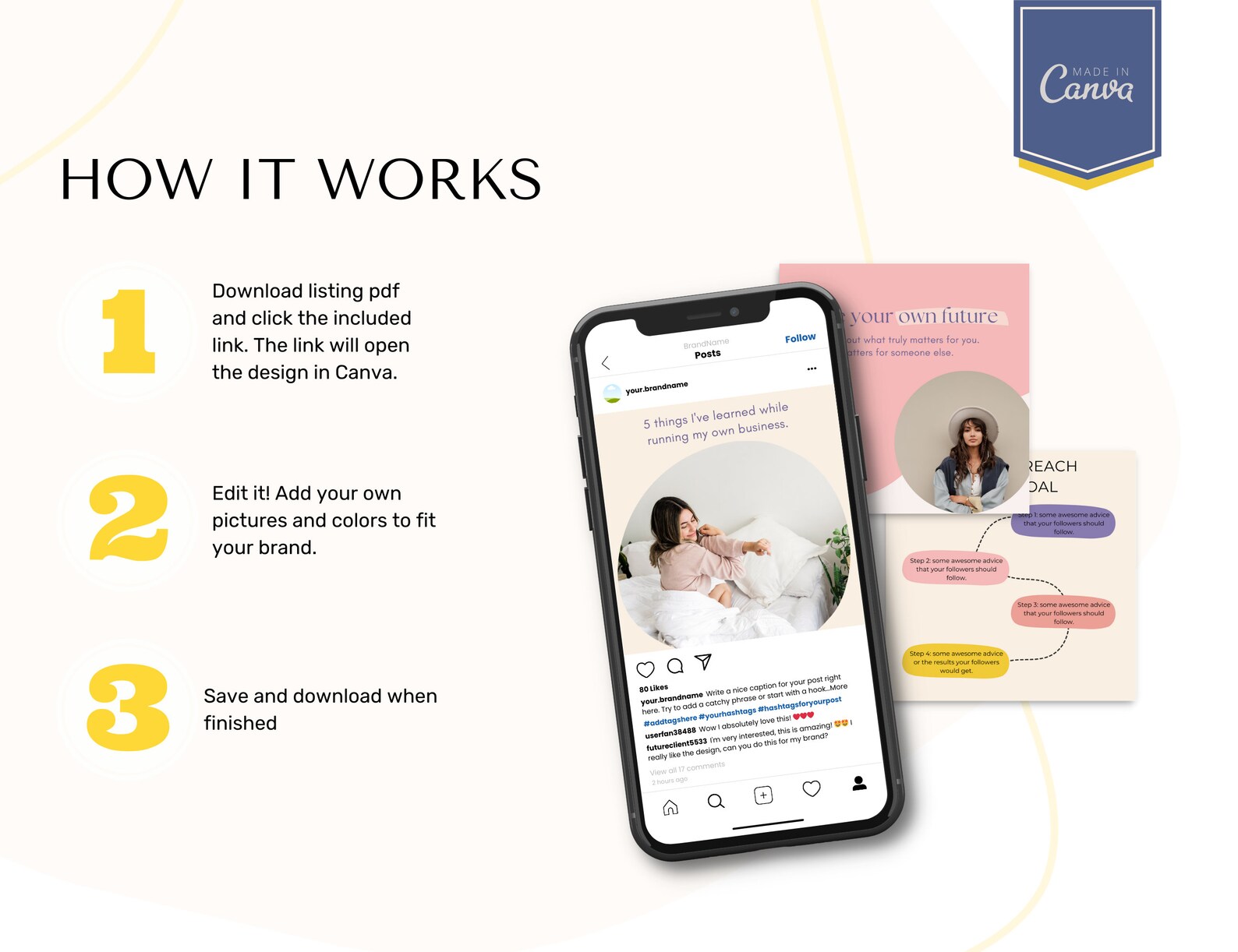 160+ Health and Wellness Coach, Pastel Canva Instagram Coaching ...