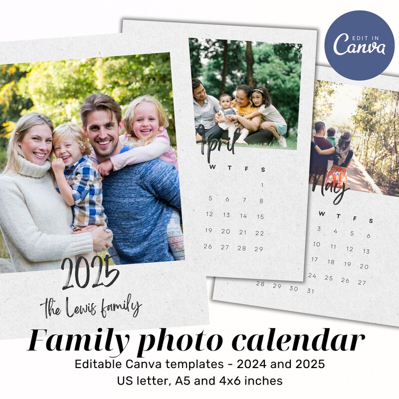 Photo Calendar - Etsy