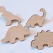 Dinosaur Drawer Handles Dinosaur Nursery Decor, Dino Theme, Solid Oak ...