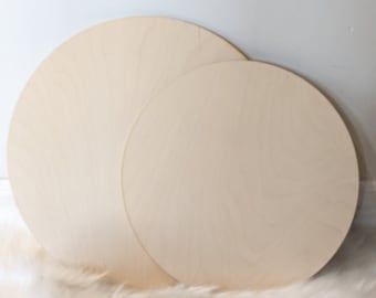 Wood Circle Discs Craft Blanks - Etsy