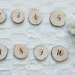 Rustic Table Numbers, Rustic Wedding Decor, Wooden Table Numbers, Table ...