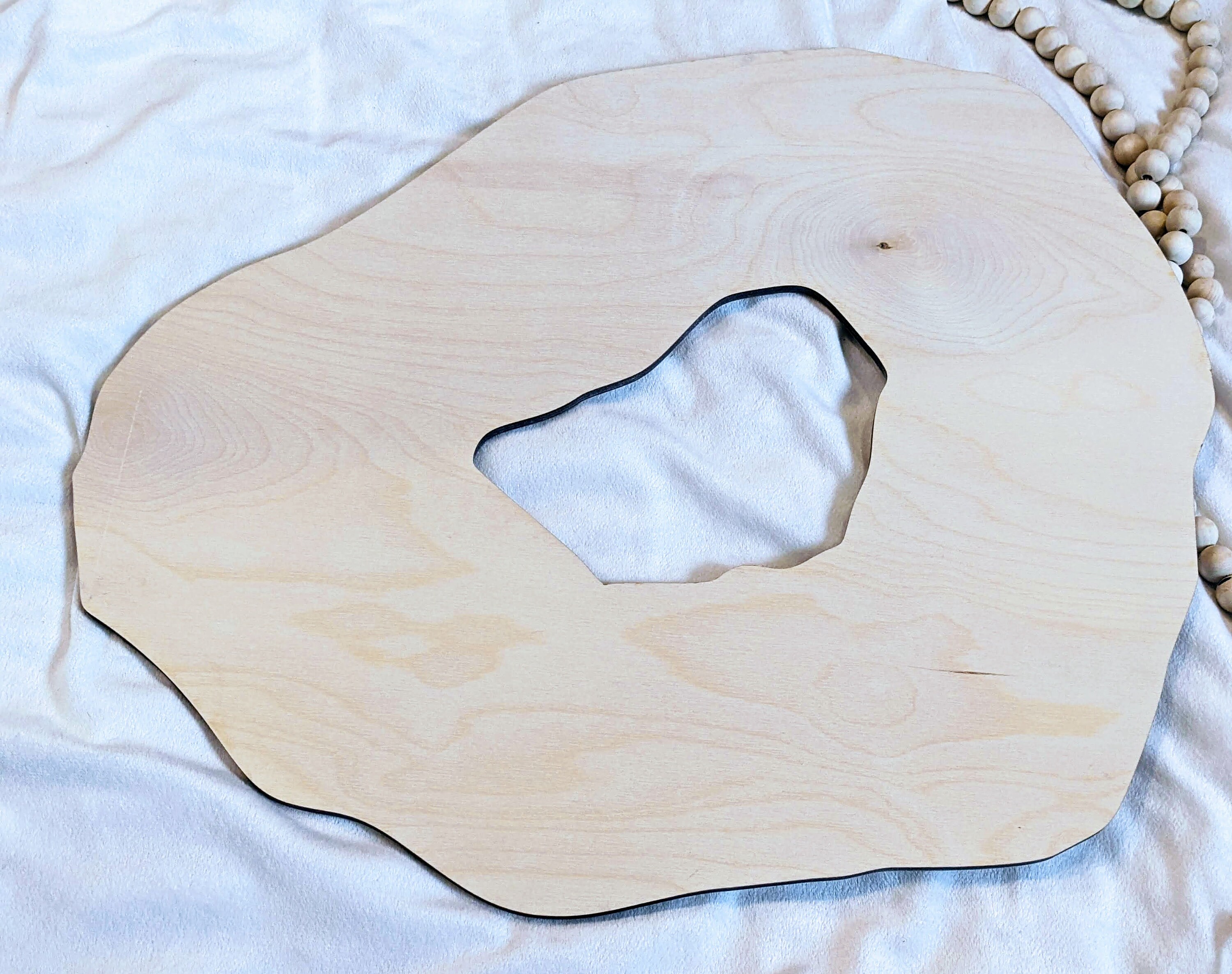 Geode, Unfinished Geode Wood Cutout for Signs and Crafting, Abstract ...