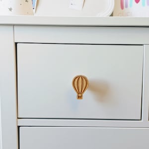 Hot Air Balloon Door Knobs, Cabinet, Cupboard, Drawer, Pulls, Minimalist Handle, Bedroom ...