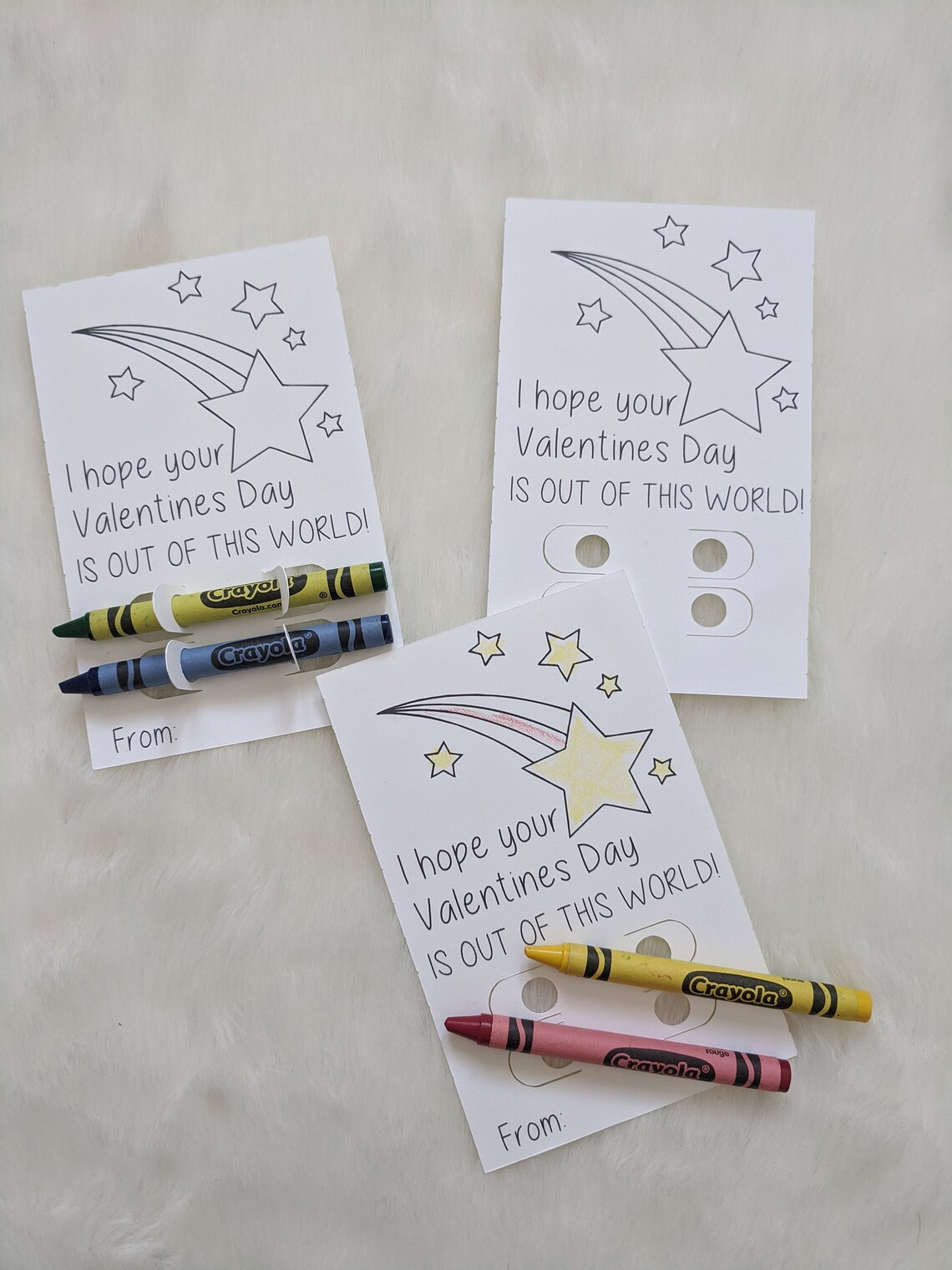 Out of This World Valentine Day Card, Classroom Cards for Vday ...