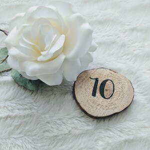 Rustic Table Numbers, Rustic Wedding Decor, Wooden Table Numbers, Table ...