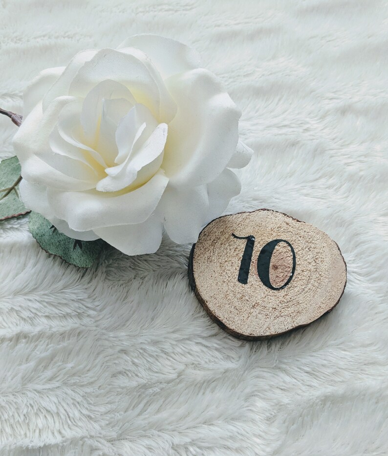 Rustic Table Numbers, Rustic Wedding Decor, Wooden Table Numbers, Table ...