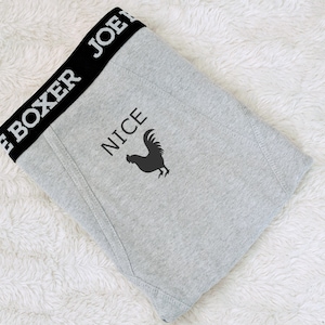 Nice Cock Boxer Brief - Valentine Gift for Him - Funny Underwear - Sexy ...