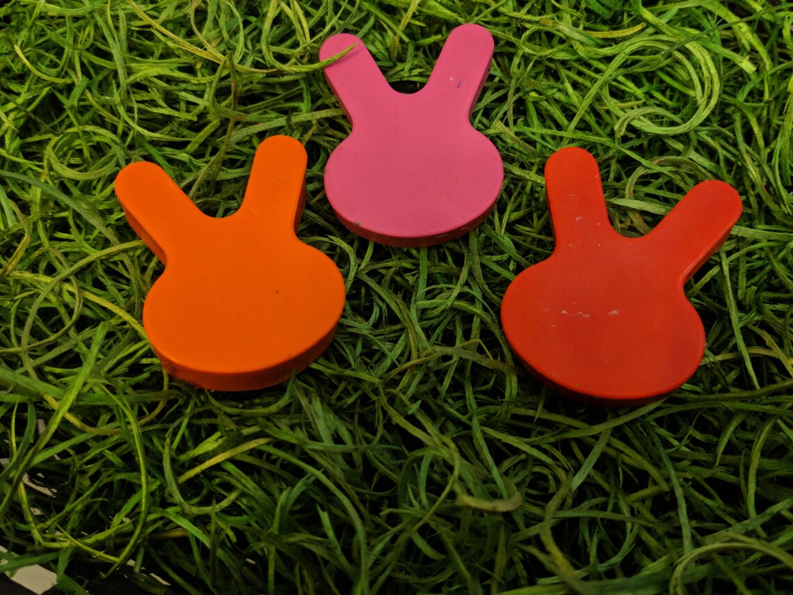 Bunny Shaped Crayons, Crayon Favors, Kids Party Favor, Easter Gift ...