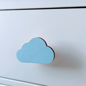 Cloud Handle, Nordic Style Knobs, White Cloud Shape Cupboard Pulls ...