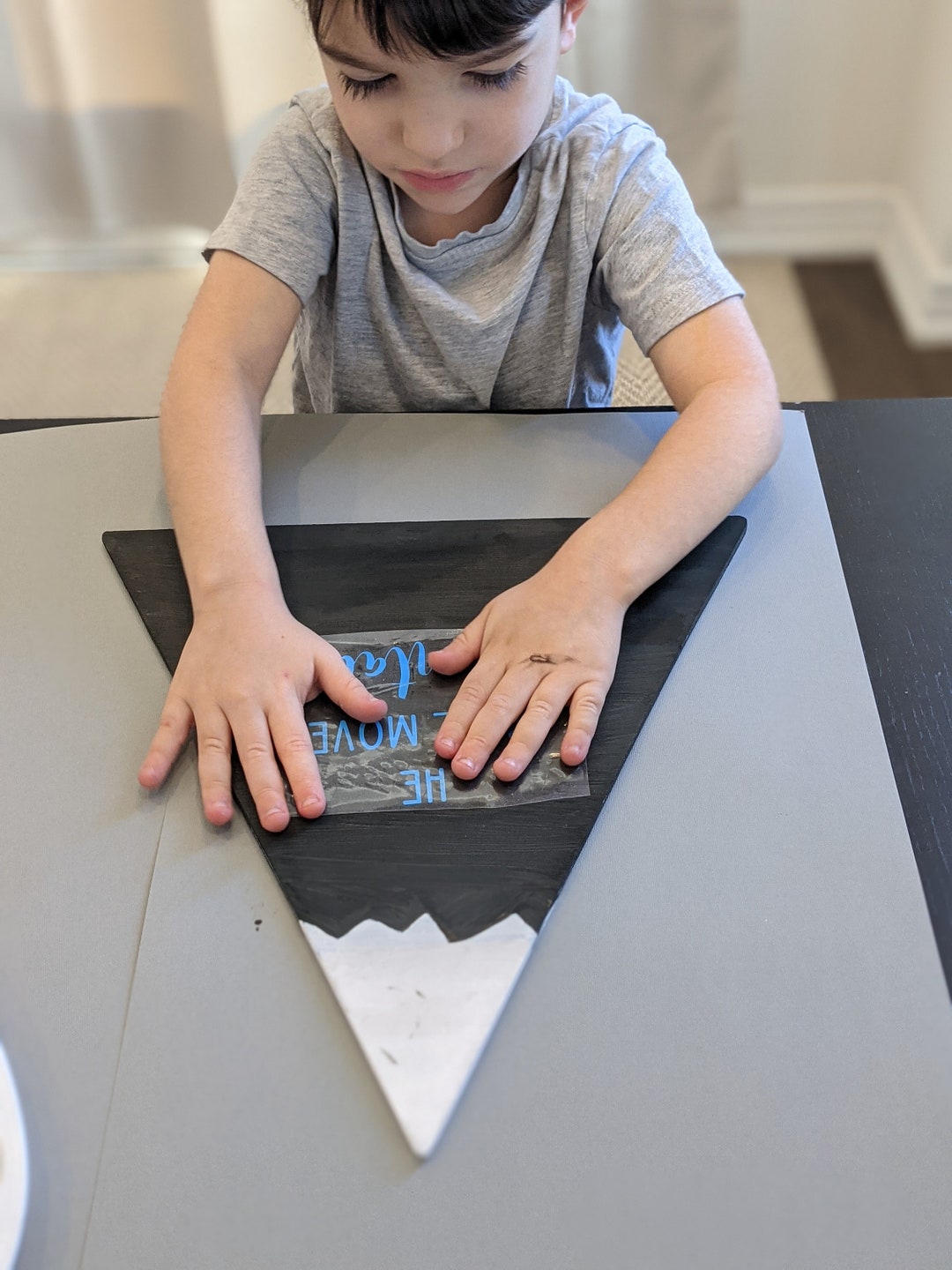 Do It Yourself Sign Kit for Adults and Kids, He Will Move Mountains ...