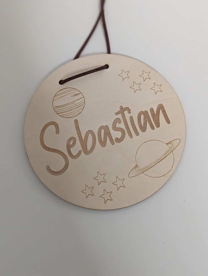 Space Name Sign, Space Wall Art, Nursery Name Sign, Outer Space Decor ...