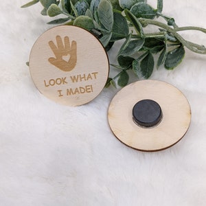 Personalized Look What I Made Magnet, Christmas Stocking Stuffer for ...