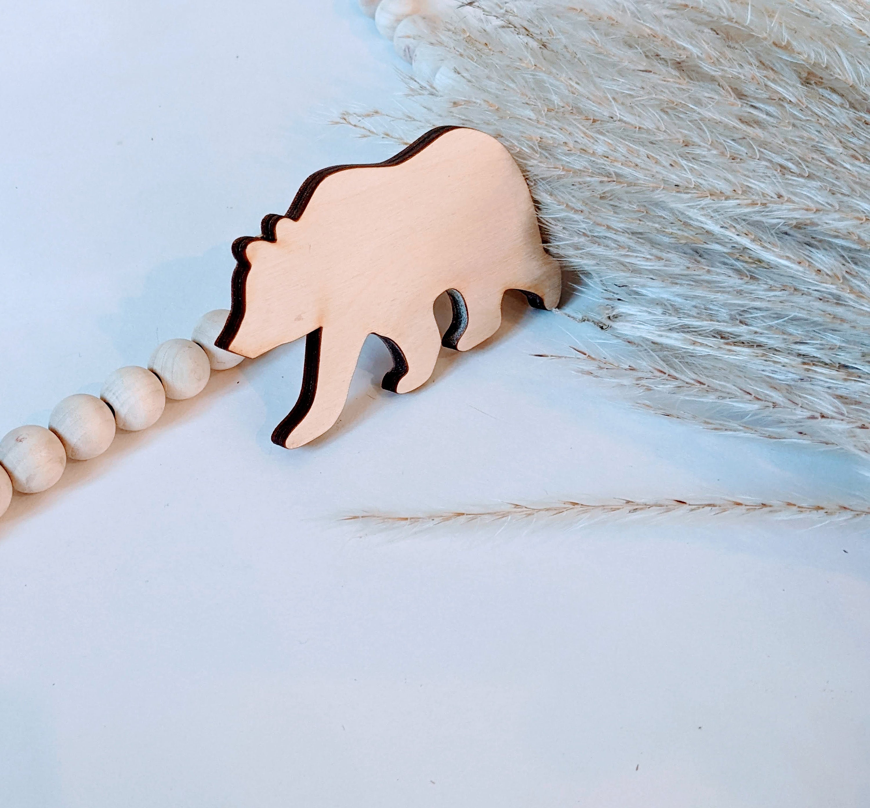 Woodland Bear Theme Drawer Knobs Kids Brown Bear Cabinet - Etsy
