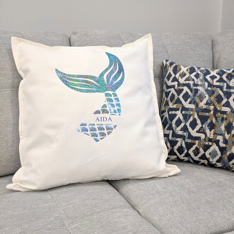 Mermaid Pillow - Etsy