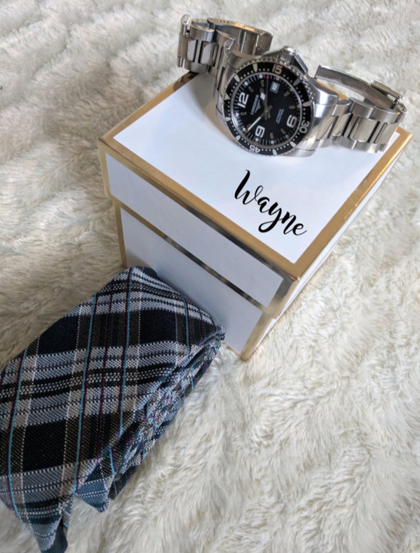 Necktie Gift Box Groomsmen Proposal Box Necktie Box Groom - Etsy Canada