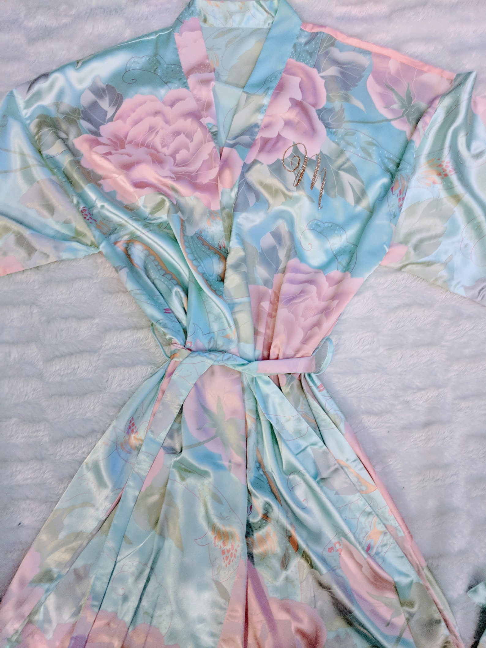 Flower Girl Robe // Bridal Robe // Bride Robe // Bridal Party - Etsy