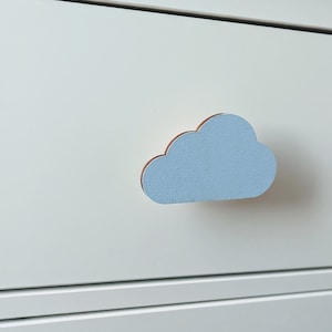 Cloud Handle, Nordic Style Knobs, White Cloud Shape Cupboard Pulls ...