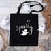 Spooky Ghost Bag, Halloween Trick or Treat Bag, Halloween Candy Bag ...