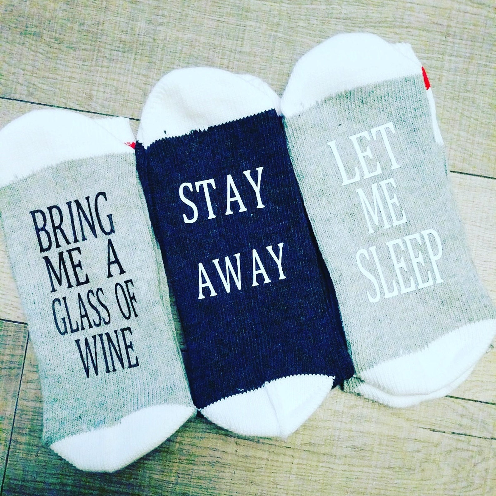 Gift, Wine Socks, Wine, If You Can Read This Socks, Stocking Stuffer ...