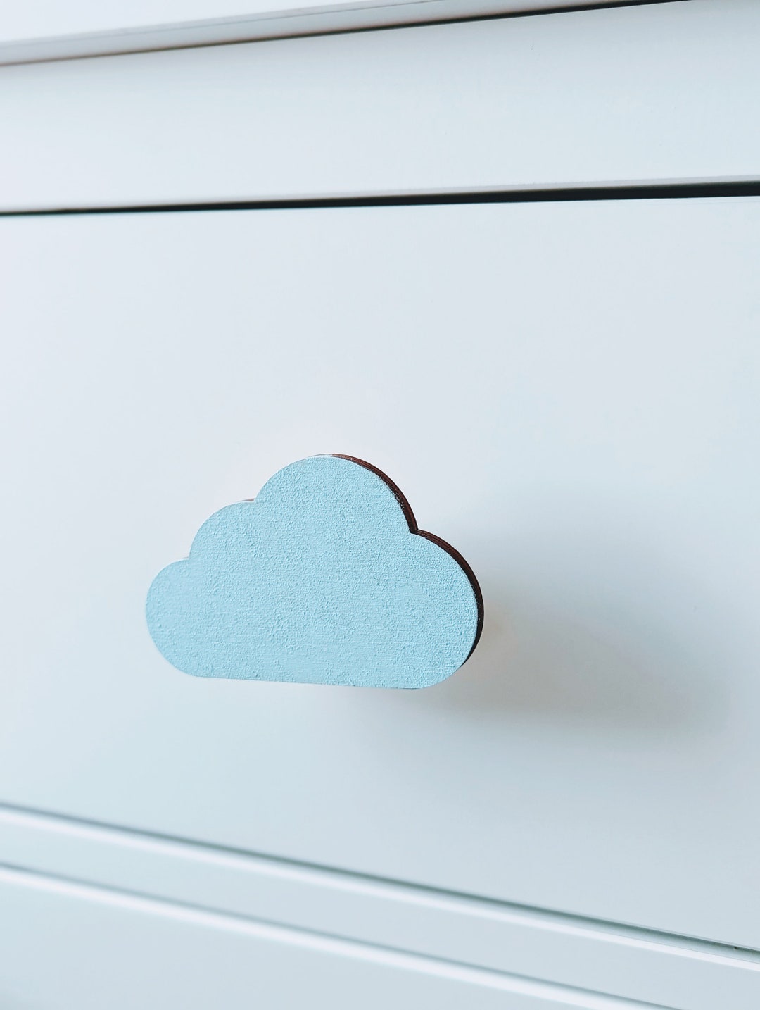 Cloud Handle, Nordic Style Knobs, White Cloud Shape Cupboard Pulls, Colorful Cloud Drawer Knob ...