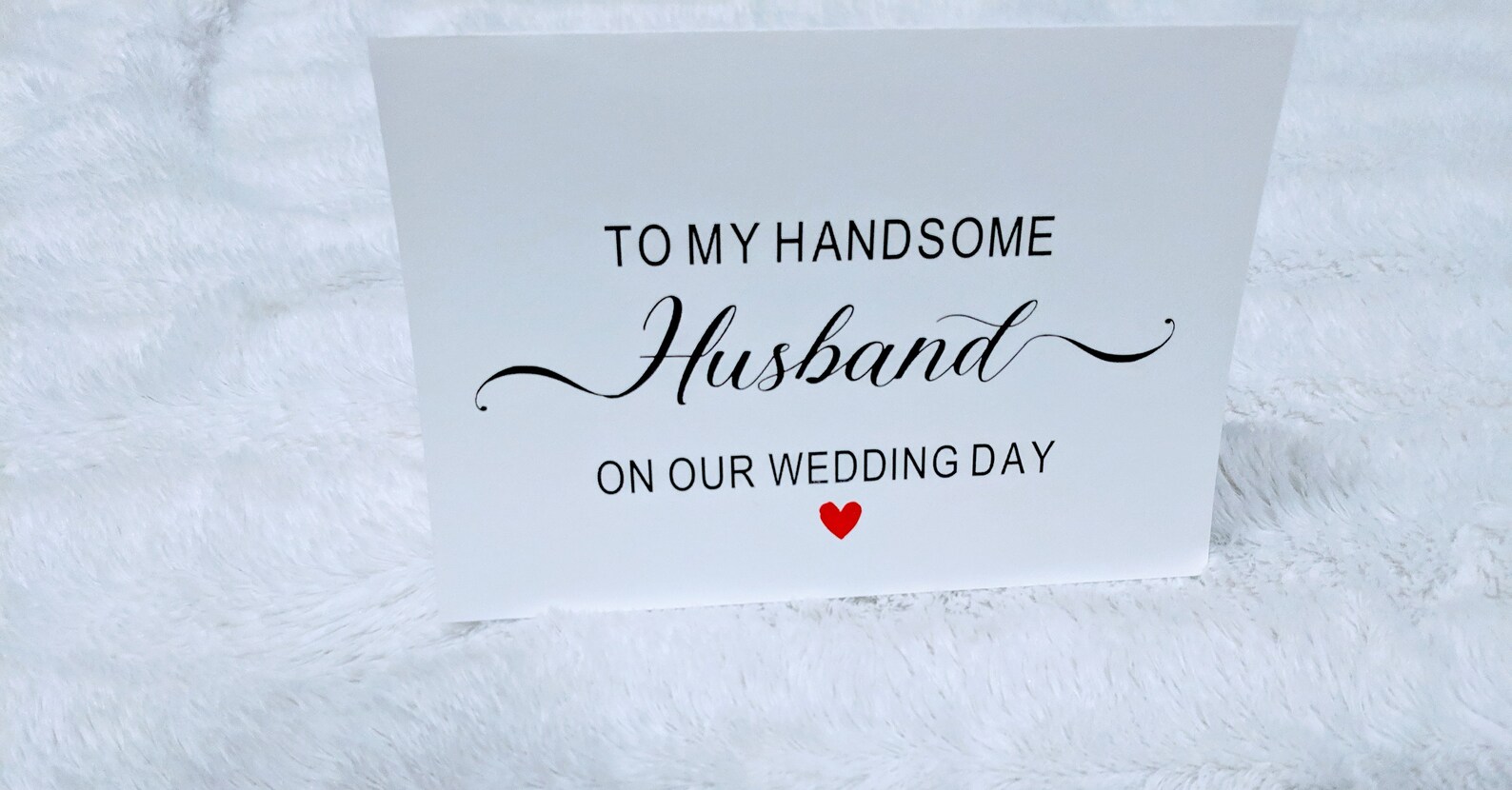 Wedding Card for Groom, Gift From Bride, Husband Wedding Gift, Groom ...