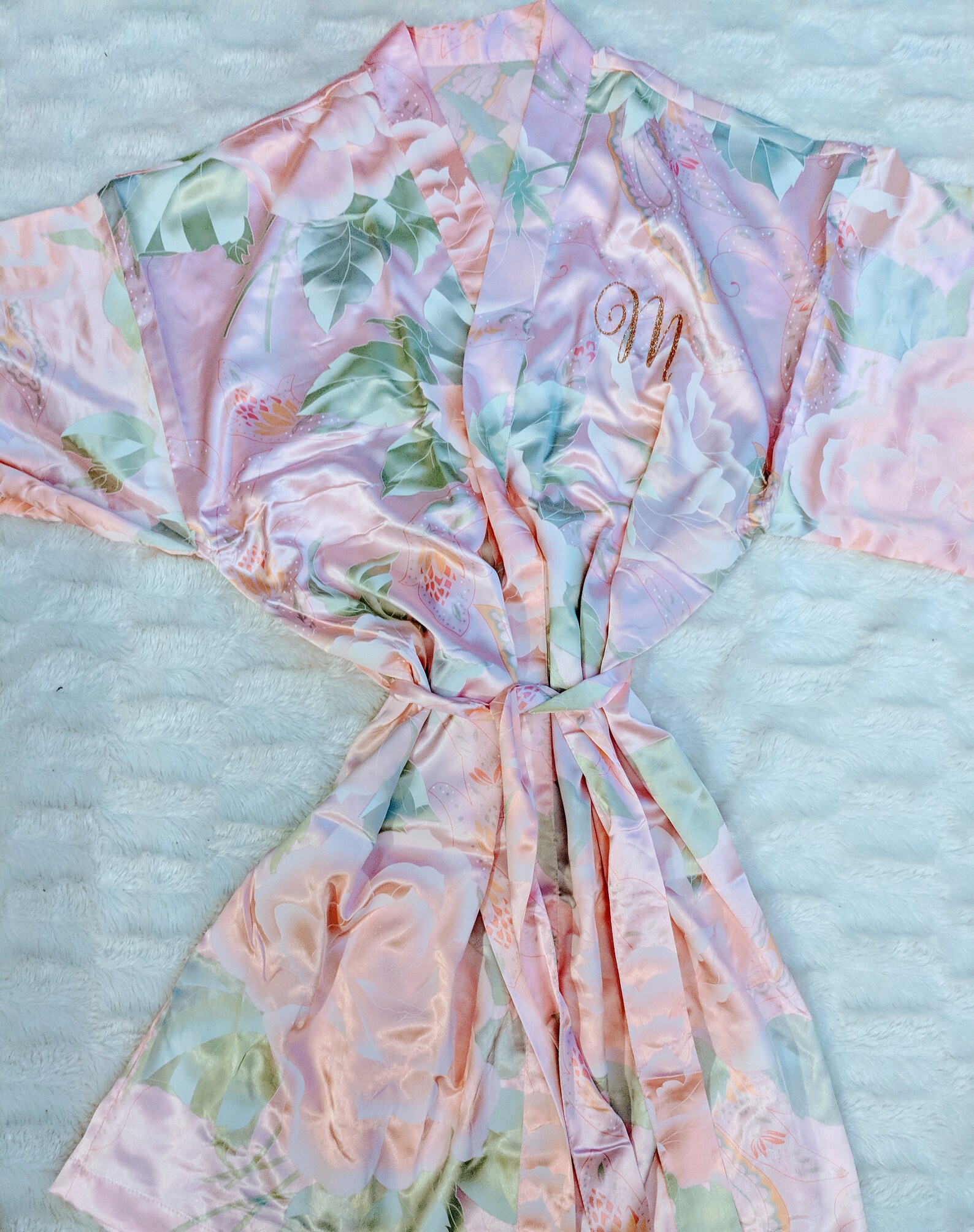 Flower Girl Robe // Bridal Robe // Bride Robe // Bridal Party - Etsy