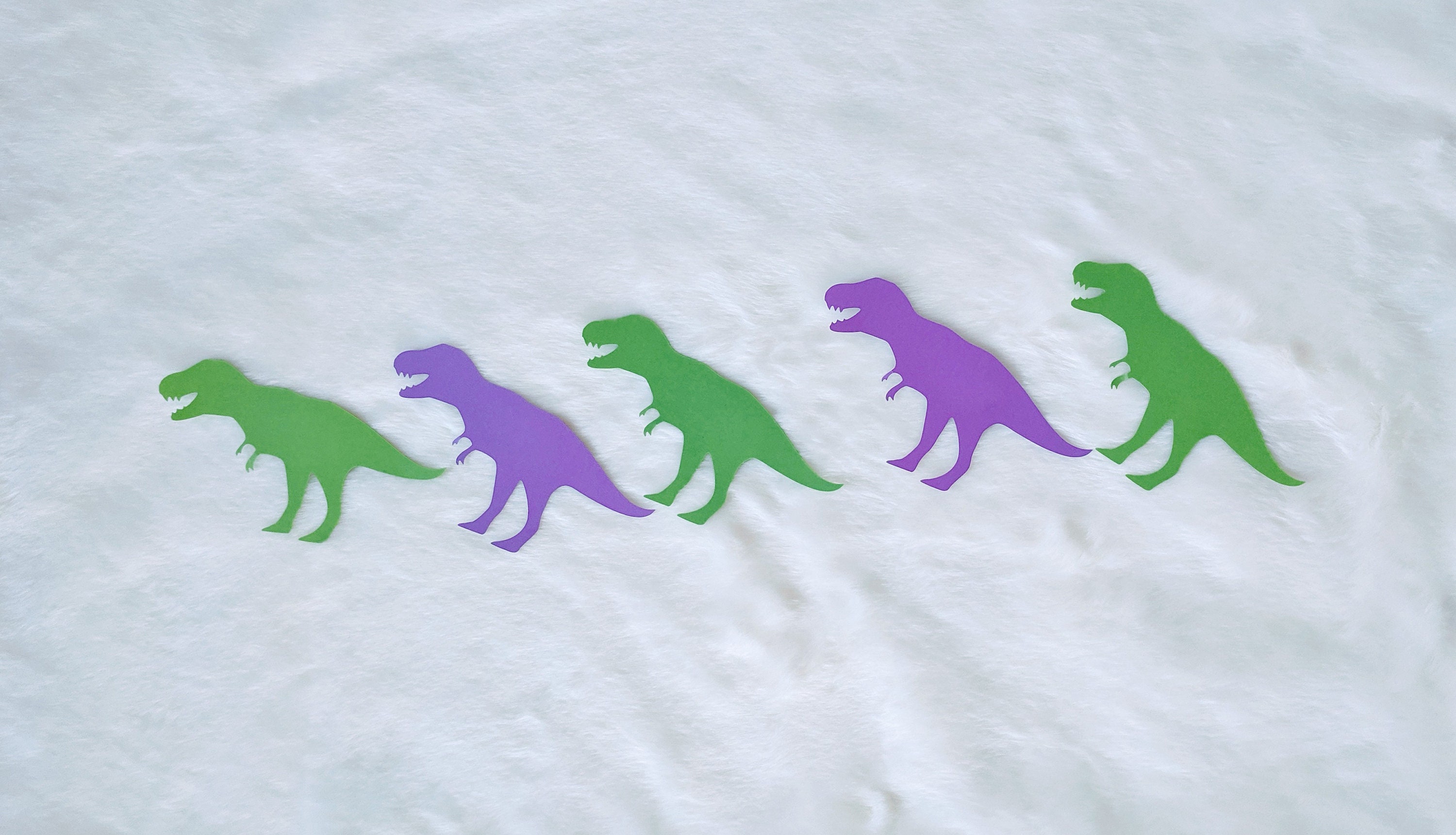 Dinosaur Birthday Party T-rex Cut Out t-rex Cutouts Set - Etsy