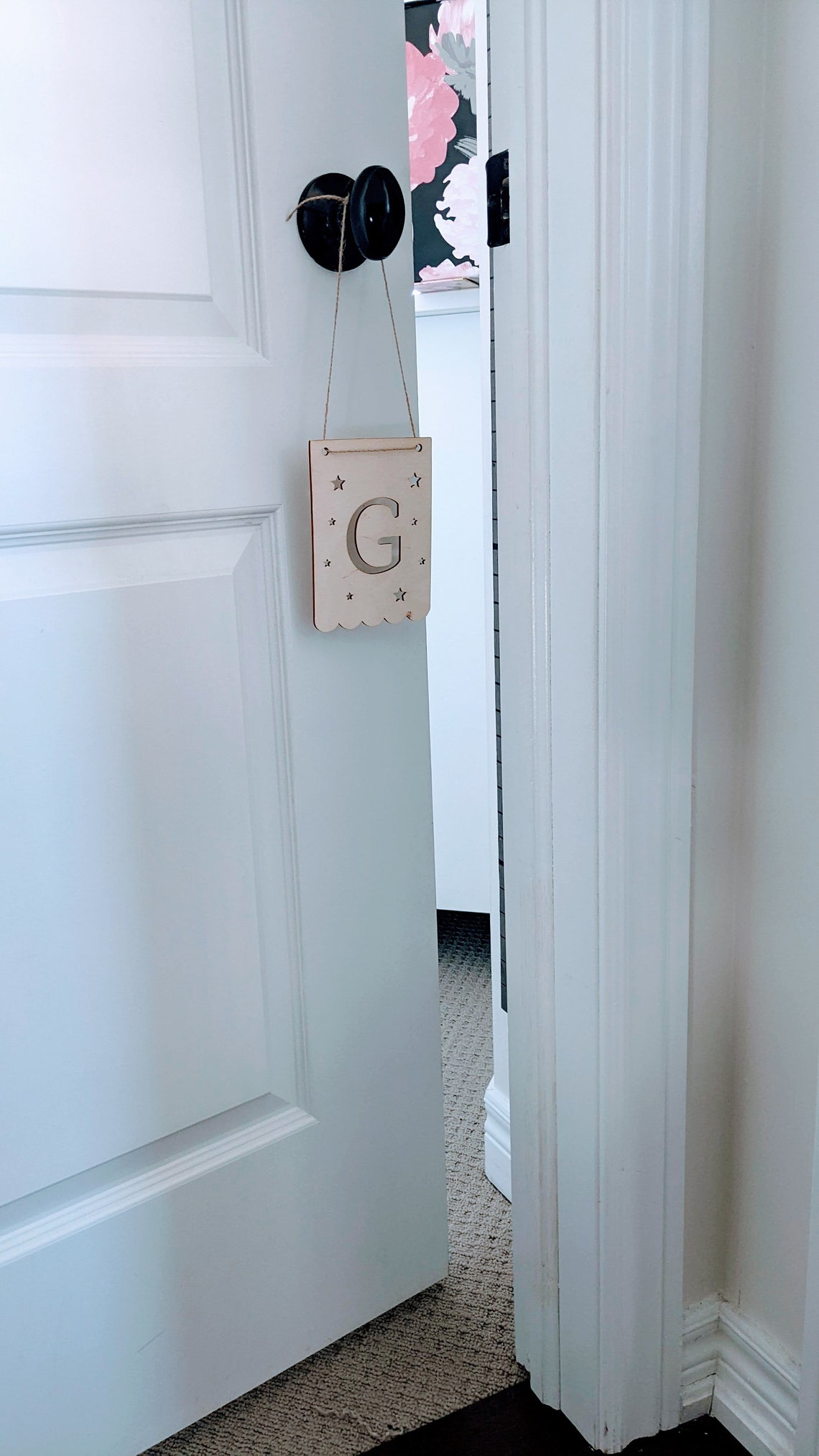 Initial Banner Garland Wooden Alphabet Bunting Banner - Etsy