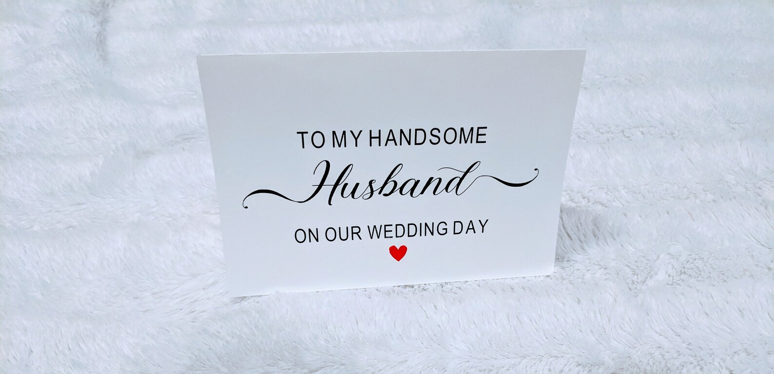 Wedding Card for Groom, Gift From Bride, Husband Wedding Gift, Groom ...