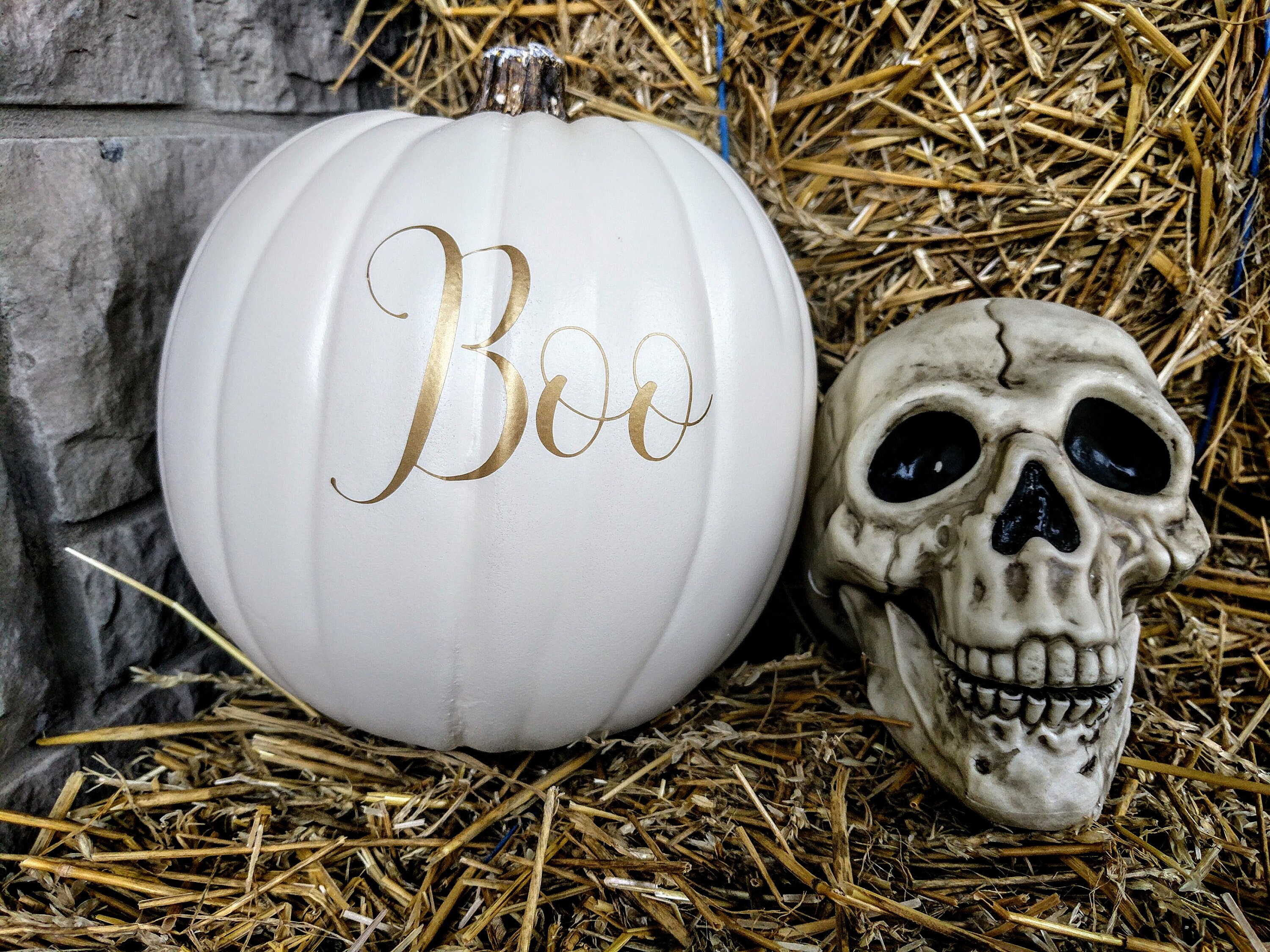 Pumpkin Decal Happy Fall Decal Boo Decal Vinyl Decals | Etsy