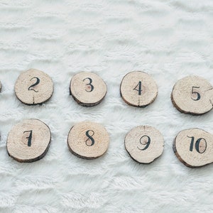 Rustic Table Numbers, Rustic Wedding Decor, Wooden Table Numbers, Table ...