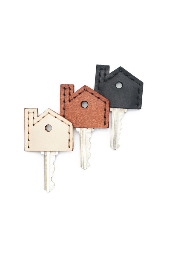 Leather House Key Topper Key Cap Home Key Topper Key Cover - Etsy