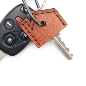 Leather House Key Topper, Key Cap, Home Key Topper, Key Cover ...