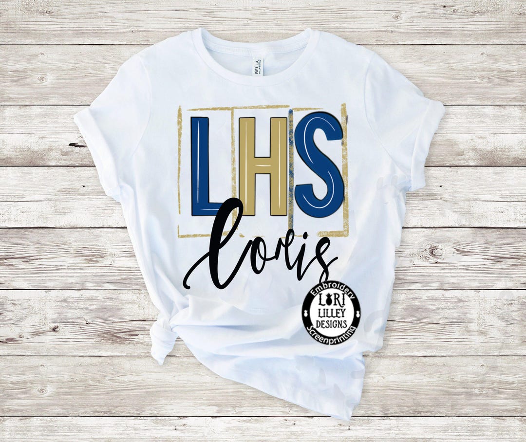 LHS School PNG Digital Design - Etsy