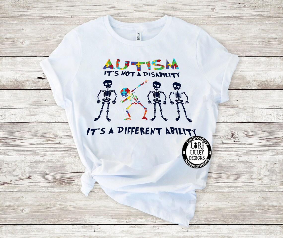 Autism It's Not A Disability It's a Different Ability PNG SVG Digital ...