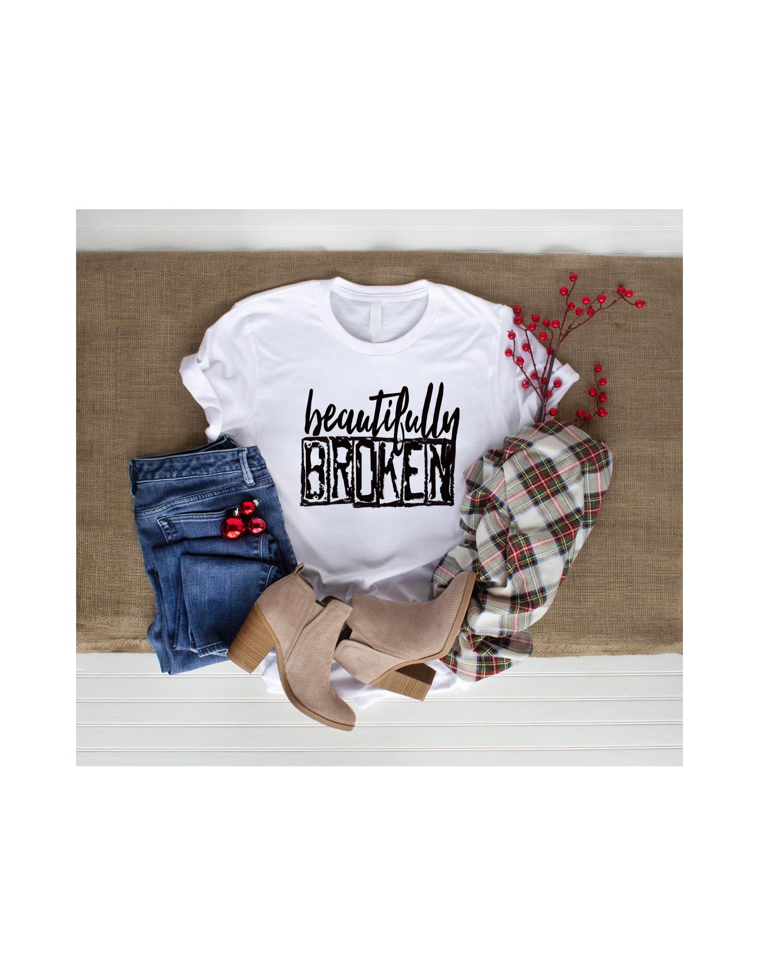 Beautifully Broken PNG Digital Design - Etsy